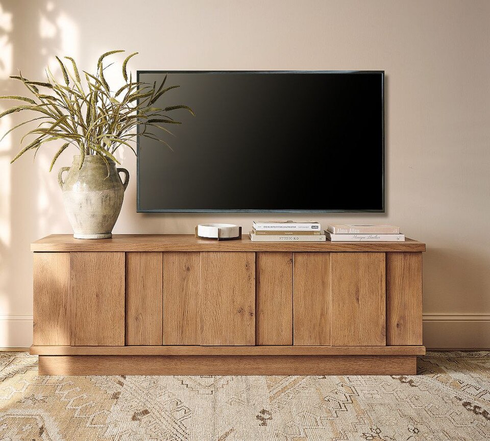 Aldon Long Low Media Console (72")
